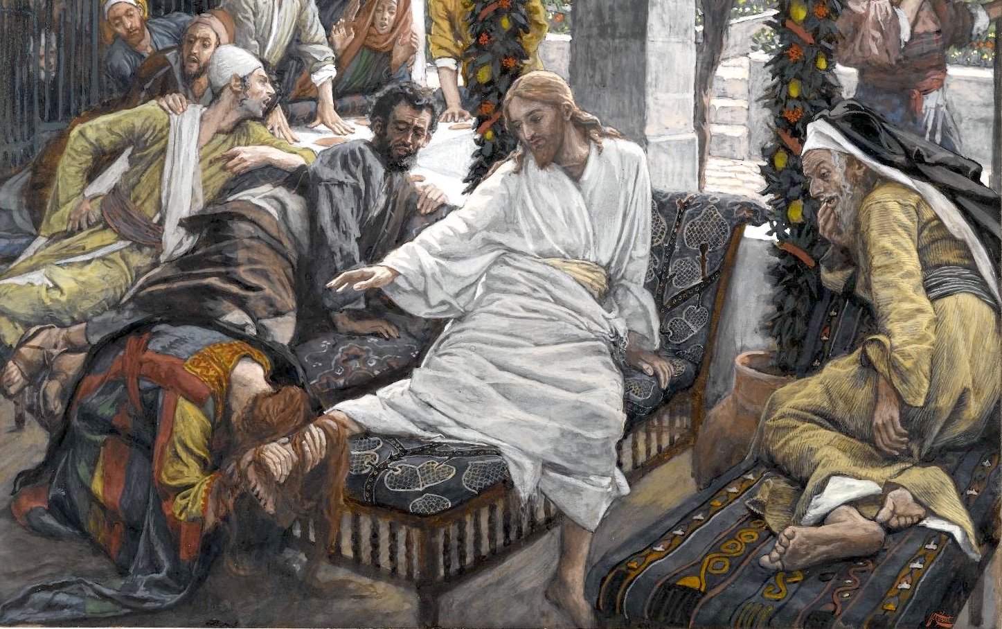 막달라 마리아가 향유를 붇다 The Ointment Of The Magdalene Resized 대한성공회 송파교회